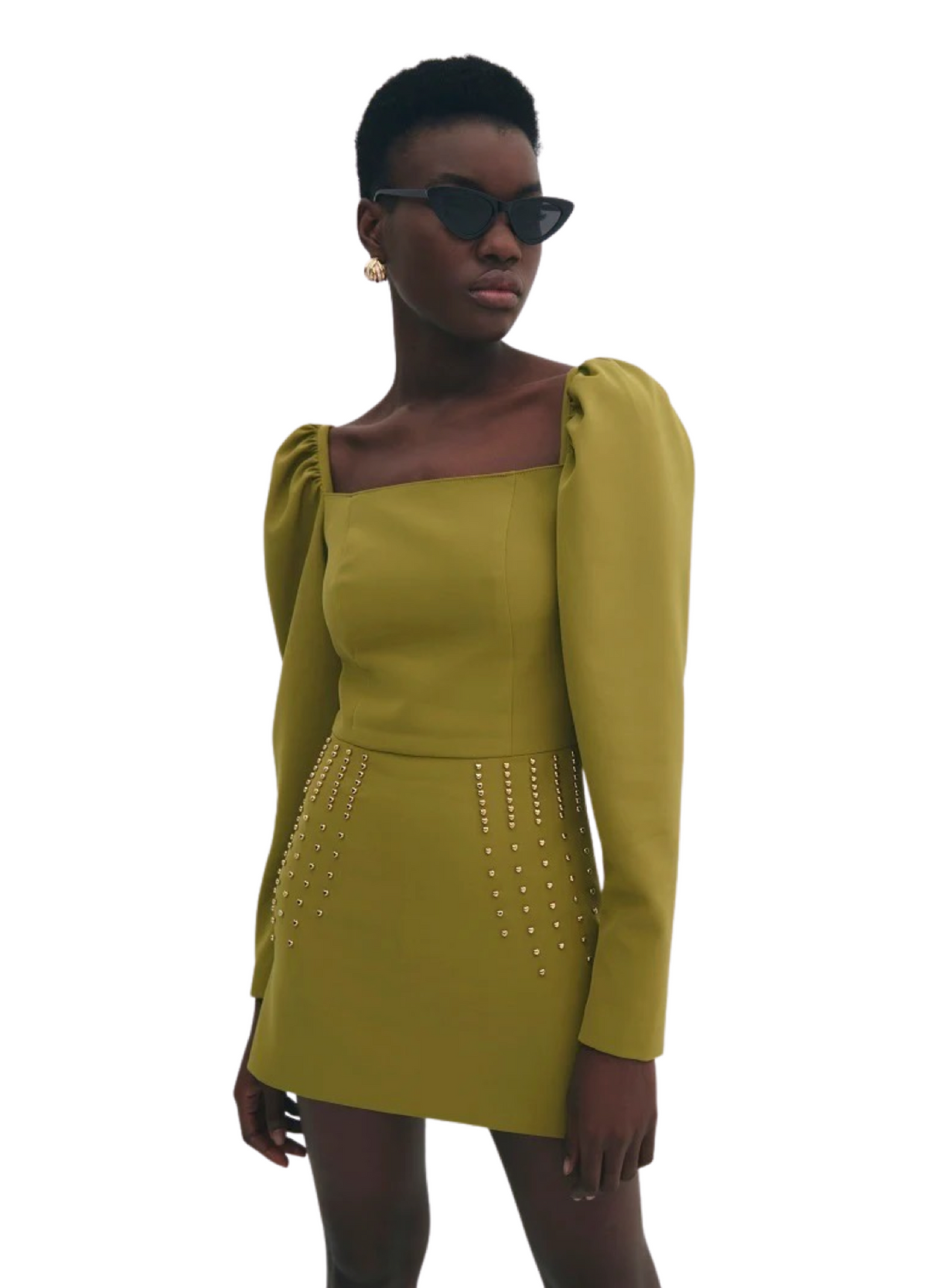 GURANDA - Mini-Dress With Puffy Sleeves | DOORS NYC